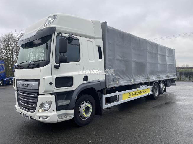 2022 DAF CF 340 SLEEPER CAB 26 TONNE STEEL CARRYING RIGID (CHOICE) £ ...